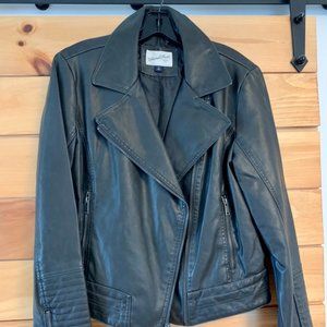 Universal Thread | Jackets & Coats | Universal Thread Black Faux ...